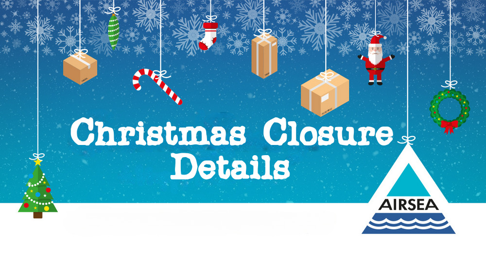 Christmas Closure Details 2025 | Air Sea Containers