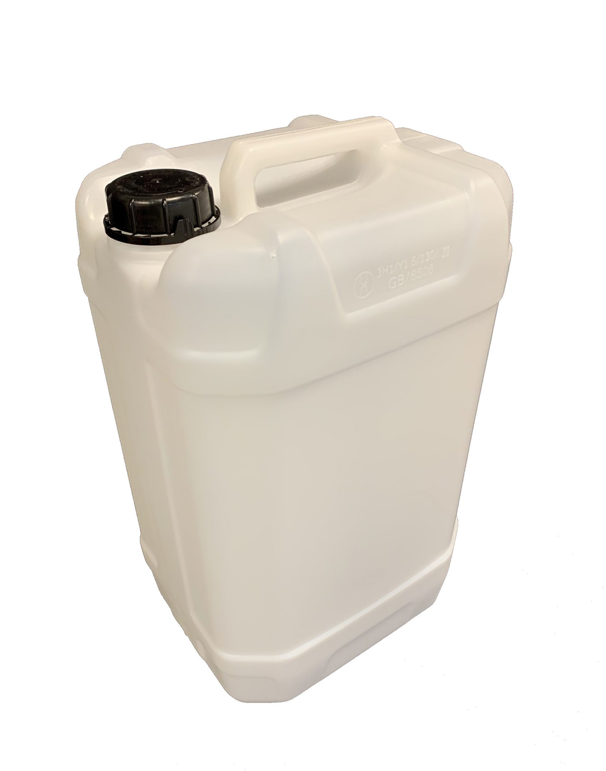 25L UN HDPE Plastic Jerrican Natural, 3H1/Y1.6/130 | Air Sea Containers